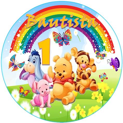 Cartelera De Cumpleaños Con Winnie Pooh Bebé Imagui