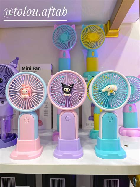 پنکه دستی طرح سانریو طلوع آفتاب