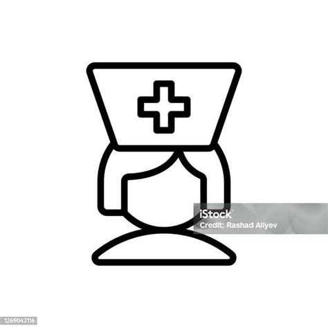 護士養老院圖示簡單的行概述療養院圖示的向量元素為 Ui 和 Ux 網站或移動應用程式向量圖形及更多互聯網圖片 互聯網 人 健保和醫療
