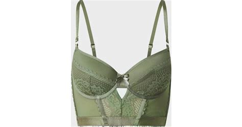 Hunkemöller Malika Padded Longline Underwired Bra • Price
