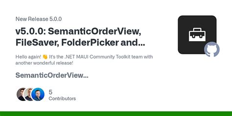 NET MAUI Community Toolkit 정보 공유 닷넷데브