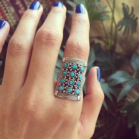 Turquoise 925 Sterling Silver Ring Finalsilver