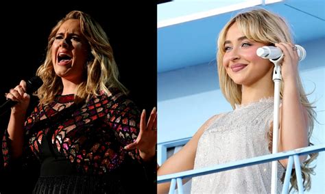 Adele Praises Sabrina Carpenters Espresso As Her Jam