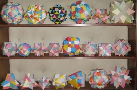 More Polyhedra Origami Art Modular Origami Polyhedron