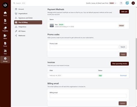 Managing Billing Galaxy Forms Support Managing Billing Galaxy Forms Support