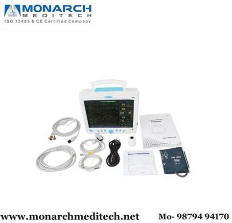 Contec Cms 9000 Multi Parameter Patient Monitor Display Size 121 Led At ₹ 29000 Piece In Surat