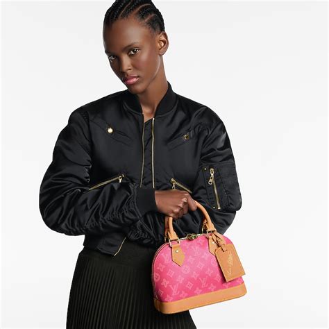 Alma Bb Bag Luxury Other Monogram Canvas Pink Louis Vuitton