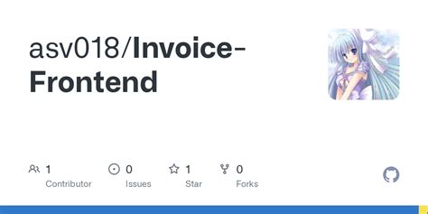 GitHub Asv018 Invoice Frontend