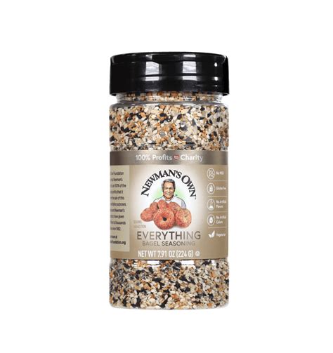 Everything Bagel Seasoning Newmans Own