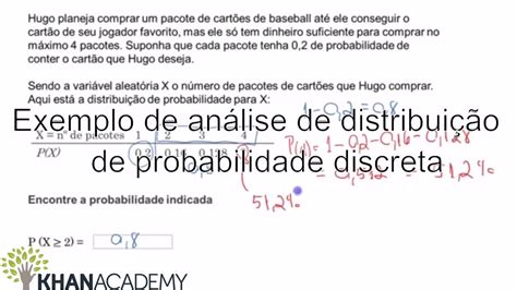 Exemplo De Análise De Distribuição De Probabilidade Discreta