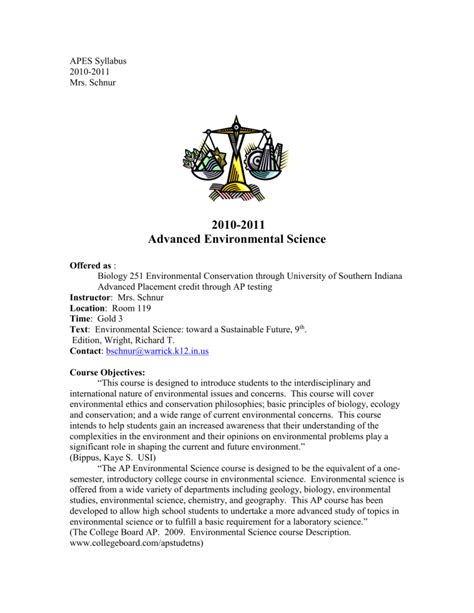 AP Environmental Science