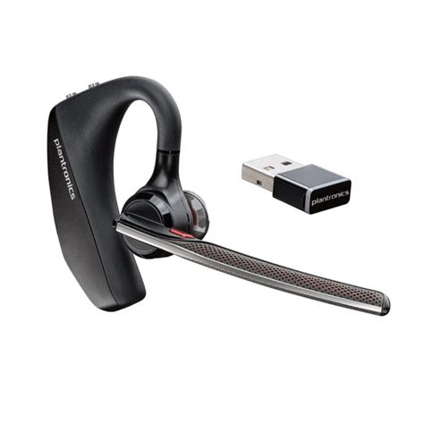 Poly Plantronics Polycom Voyager 5200 Voip Call Center Bluetooth Wireless Headphones Skyrs