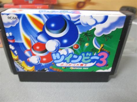 送料385円 Fc ファミコン ツインビー 3 ポコポコ大魔王 箱取説付 美品 ジャンク中古のヤフオク落札情報