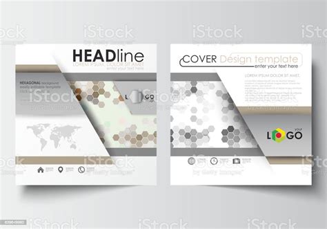 사각형 디자인 안내 책자에 대 한 비즈니스 템플릿 Magazine Flyer Booklet Leaflet 0명에 대한 스톡 벡터