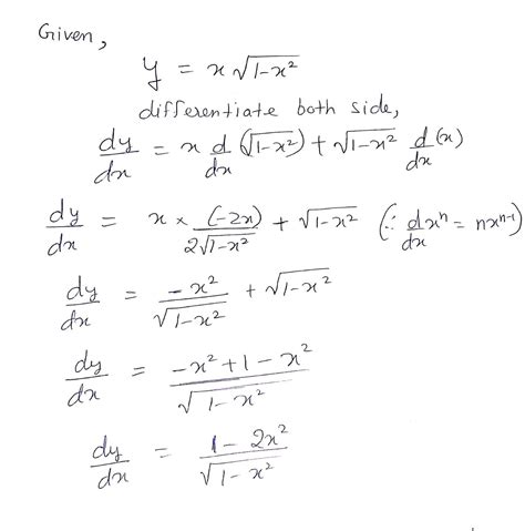 Answered Find The Second Derivative Of The Bartleby