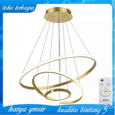 Jual Lampu Gantung Gold Luxury Premium Chandelier Minimalis Modern Lampu Hias Premium Shopee