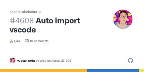 Auto Import Vscode Chakra Ui Chakra Ui Discussion Github