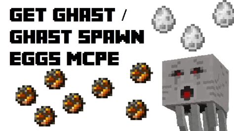 How To Get Ghasts In Mcpe Ios And Android Youtube
