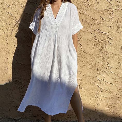 Rigardu Swimsuit Coverups For Women Rayon Crepe Beach Cover Up Beach