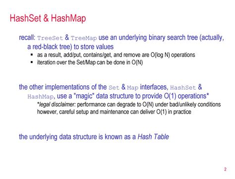 Csc Data Structures Fall Hash Tables Hashset Hashmap Ppt