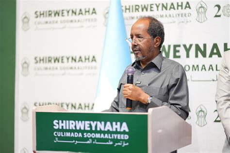 President Hassan The Scholars Summit Will Focus On Countering Extremist Ideology Somali