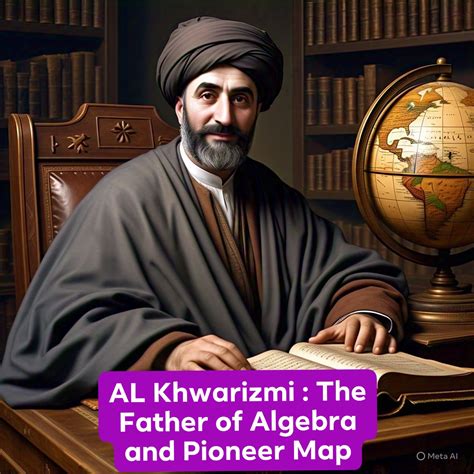 Al Meet Al Khwarizmi The Father Of Algebra And Pioneer Of Maps In The 9th Century A Brilliant