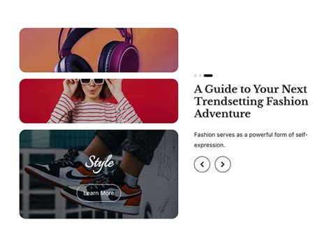 Image Accordion Vertical Layout With Remote Bullets Navigation Unlimited Elements Widget