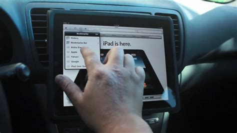 DIY iPad Car Mount - YouTube