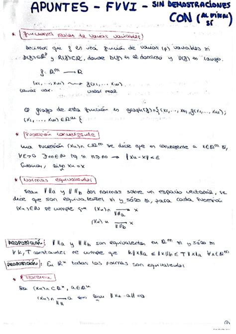 Funciones De Varias Variables1 Pdf