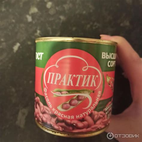 Отзыв о Фасоль красная натуральная Практик Нежная