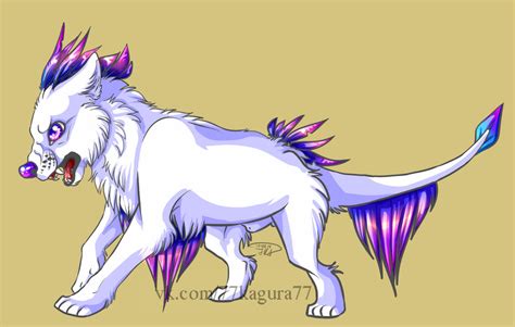 Evil Chibi Wolf By 77kagura77 On Deviantart