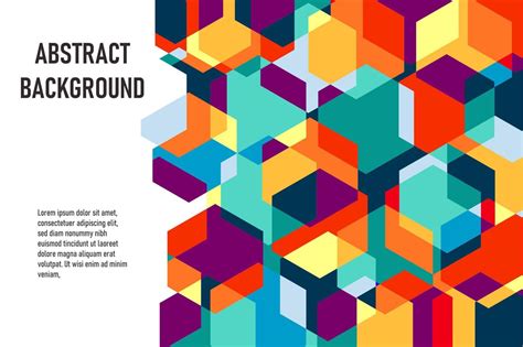 Flat Geometric Background 11326375 Vector Art At Vecteezy