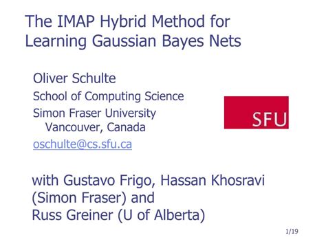 Ppt The Imap Hybrid Method For Learning Gaussian Bayes Nets Powerpoint Presentation Id3985184