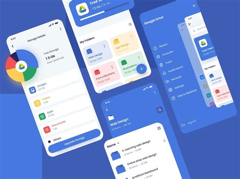 G Drive Ui Kit Freebie For Figma And Adobe Xd