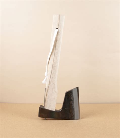 Japanese Tsubame Sanjo Hand Axe With Sheath