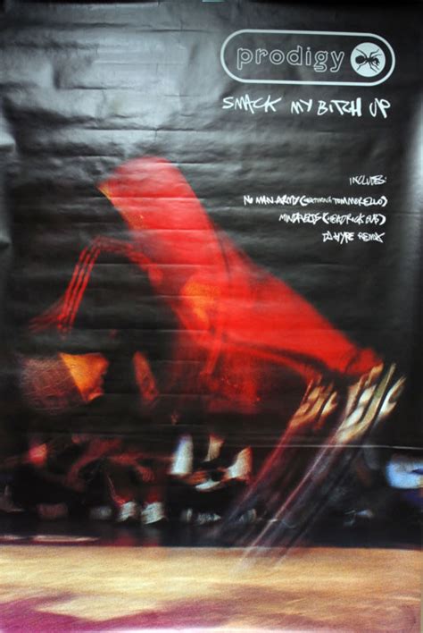 The Prodigy Smack My Bitch Up Uk Promo Poster 100504