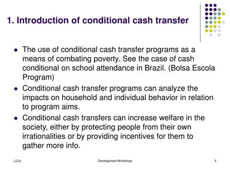Ppt Reassessing Conditional Cash Transfer Programs Powerpoint