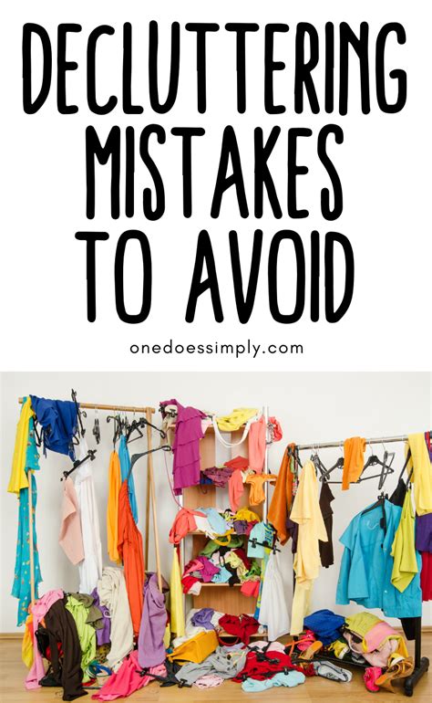 Decluttering Mistakes To Avoid Artofit