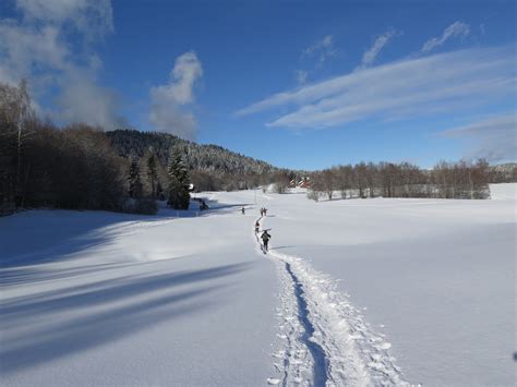 Rando raquettes Revard La Féclaz 16 et 17 janvier FFRandonnée Loire