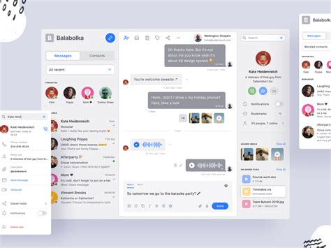figma messenger app template for mobile and desktop min by roman