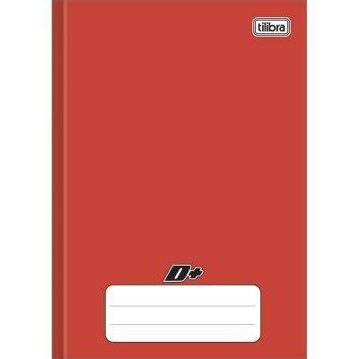 CADERNO BROCHURA CAPA DURA CAPA DURA D VERMELHO FLS TILIBRA Lojas Encopel