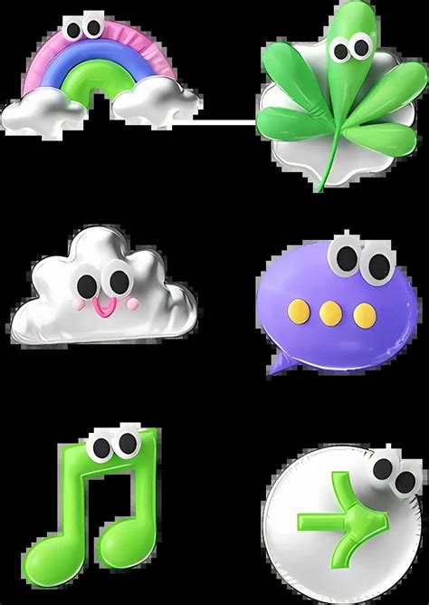 3d免抠小元素 39 花瓣网