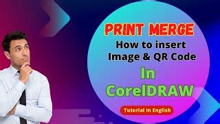 Coreldraw Tutorial How To Generate Qr Code In Coreldraw And Older Versions Coreldraw Videos