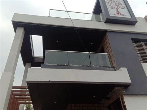 Stainless Steel Glass Railing At Rs 1800 Feet SS Glass Railing In