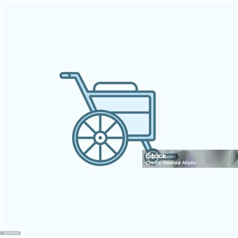 휠체어 필드 개요 아이콘입니다 다리 아이콘의 의학 물리 치료의 요소입니다 웹사이트 디자인 및 개발 응용 프로그램 개발에 대 한