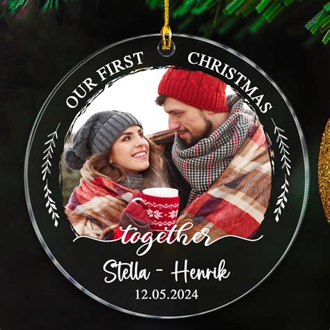 Our First Christmas Together Ornament T For Dating