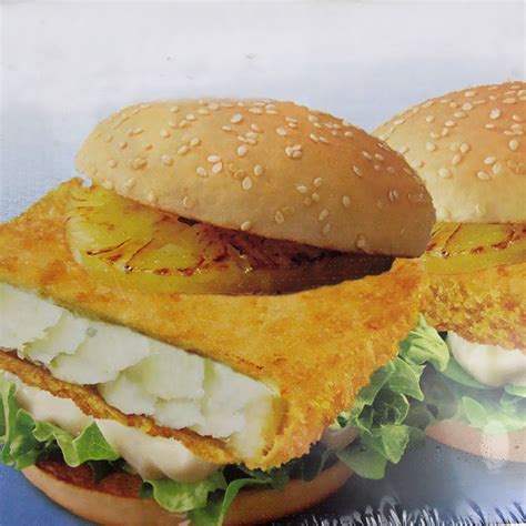 亚洲渔港汉堡鱼排168kg鳕鱼排西餐冷冻食品油炸小吃半成品虎窝淘