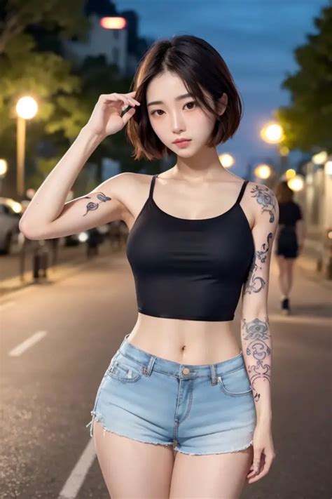 Ai야 문신있는 여자 그림 그려줘” 유머월드