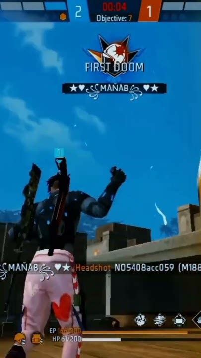 Shotgun Headshot Trick Freefire Viral Video