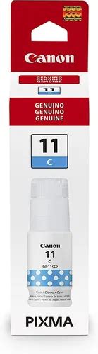Canon Botella De Tinta Gi 11 Cian Original Envío Gratis